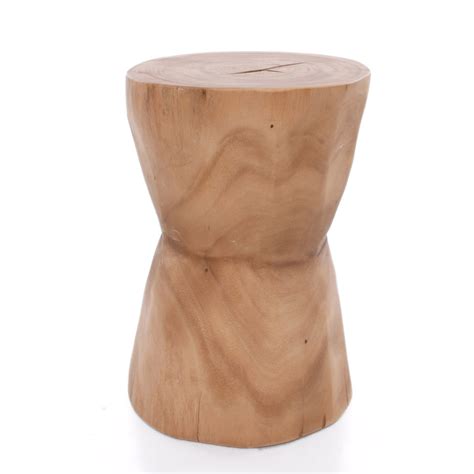 Buy Suar Hourglass Stool Online