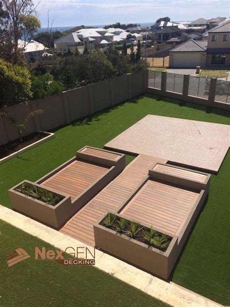 Enhance Your Deck With Built In Planter Boxes