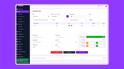 Pos Saas Flutter Pos Billing Inventory Software With Hrm App Web