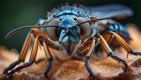 A Realistic Photo Of Thysanoptera With Extremely Fine Details