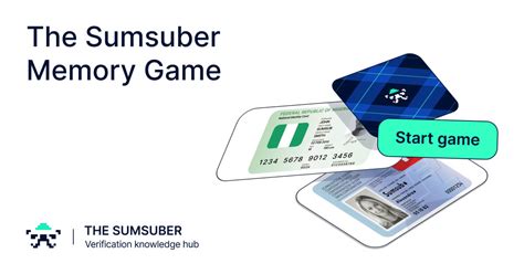 The Sumsuber Memory Game