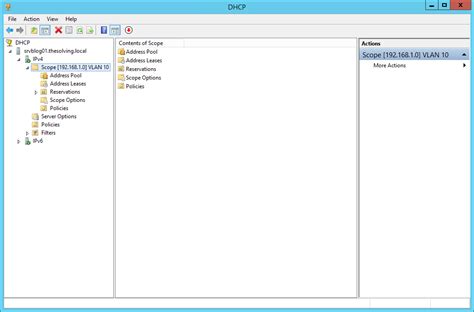Configure A Multiscope Dhcp Server To Work With Vlans