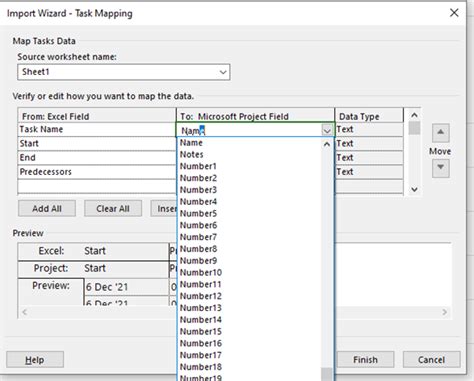 How To Import Excel Project Files Into Microsoft Project Elk Projects