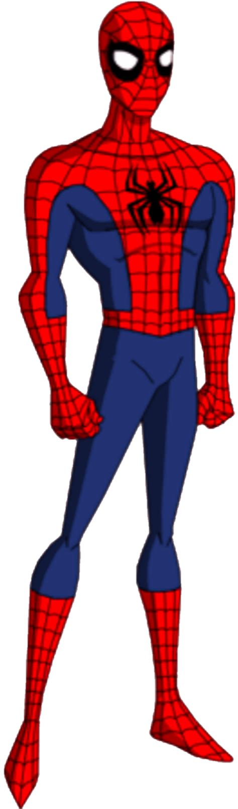 Spider Man Dcau Style By Cyberman001 On Deviantart