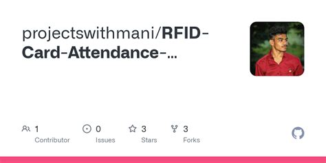 GitHub Projectswithmani RFID Card Attendance System With Arduino