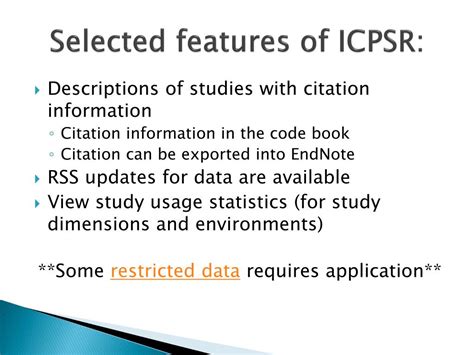 Ppt Icpsr Research Tools Powerpoint Presentation Free Download Id 5014857