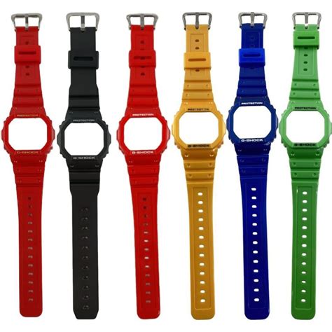 Tali Jam Casio G Shock Dw5600 Gshock Custom Strap Dw 5600 Band And