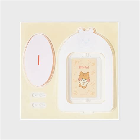 Zerobaseone Zeroni Rotating Acrylic Stand Line Friends Square