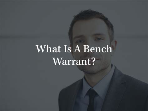 What Is A Bench Warrant In Pennsylvania Ciccarelli Law Offices