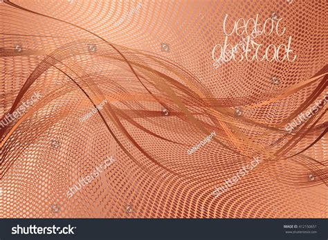 Rust Floral Pattern Copper Structure Texture Stock Vector Royalty Free Shutterstock