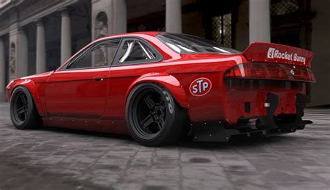 Rocket Bunny Combines 240SX And Barracuda
