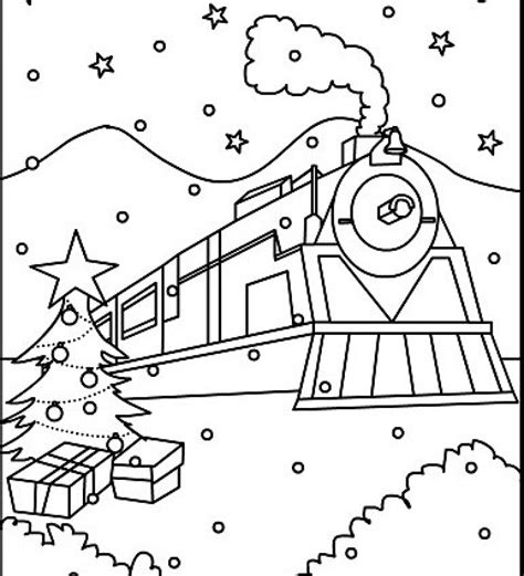 Polar Express Coloring Pages At GetColorings Free Printable