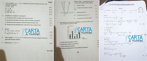 Exame De Matemática Da Décima Classe Esteve à Venda Antes Do Início
