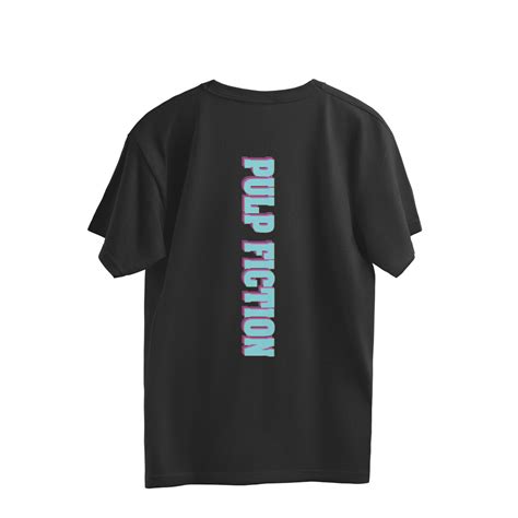Pulp Fiction Oversized T Shirts Both Sides Wittee