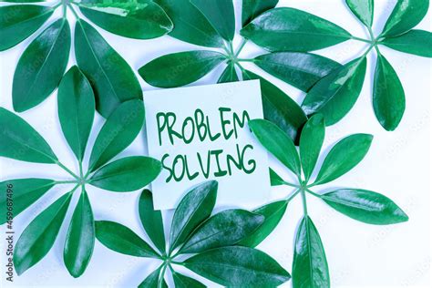 Text Sign Showing Problem Solving Internet Concept To Find An Answer