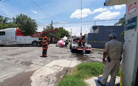 Zapopan Cae pipa de gas en socavón de metros no hay lesionados Grupo Milenio