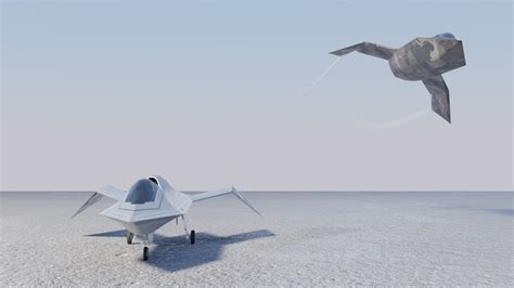 3d Boeing Yf 118 Bird Of Prey Turbosquid 2008053