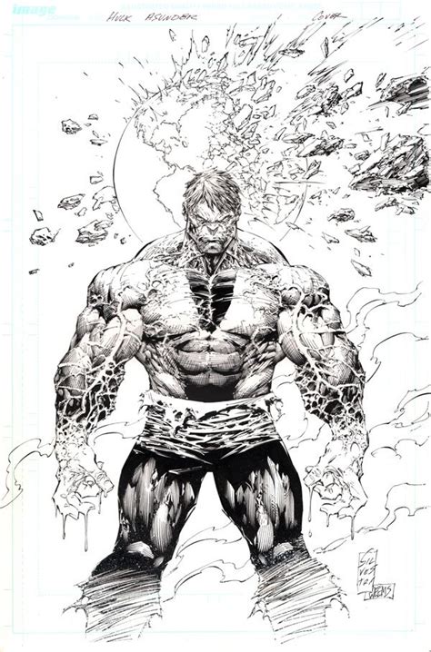 Hulk 1 Cover By Marc Silvestrimarc Silvestris Comic Art Community