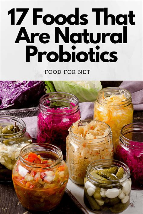 17 Natural Probiotic Foods For A Healthy Gut