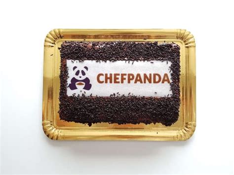 Bolo Logótipo de empresa Entrega em h ChefPanda