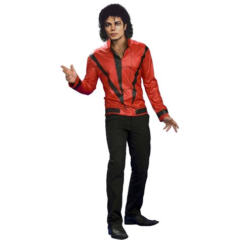 Mens Red Thriller Jacket Michael Jackson Costume