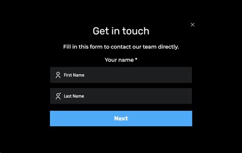 Contact Form Templates Visme
