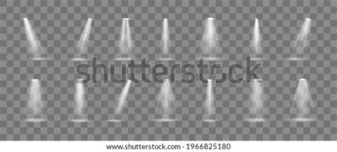 Vector Set Light Light Source Studio Stock Vector Royalty Free 1966825180 Shutterstock