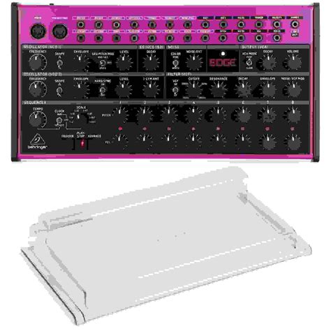 Behringer Edge Semi Modular Analog Percussion Synthesizer With Decksaver Sweetwater