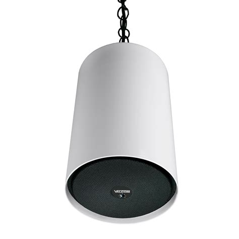 IP Pendent Speaker One Way Talkback Programmable White VIP 415 W