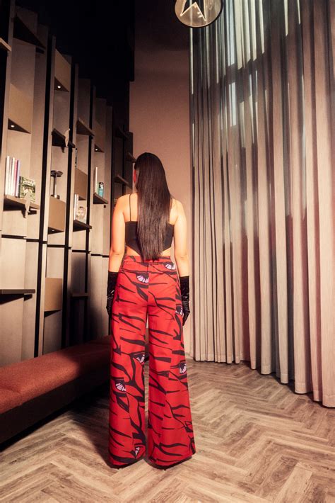 Flaming Ruby A Line Pants Pocketful Of Cherrie