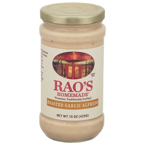 Save On Raos Homemade Pasta Sauce Roasted Garlic Alfredo Order Online