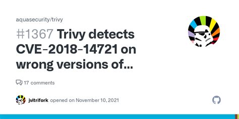 Trivy Detects Cve 2018 14721 On Wrong Versions Of Jackson Databind