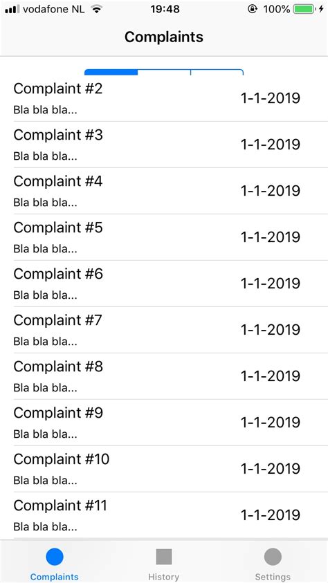 Ios Uitableviewcells Are Displayed Outside Of The Table View