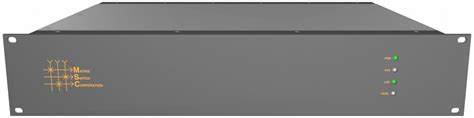 Matrix Switch MSC XV Input Output Composite Analog Video Router With Status Panel