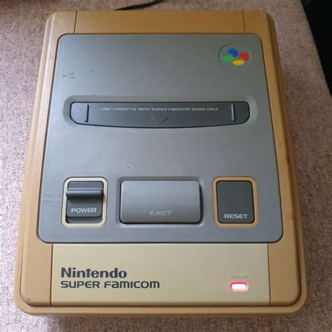 เครื่อง Super Famicom ไฟเข้าแต่ภาพไม่ขึ้น ตีเสียทำอะไหล่ Shopee Thailand