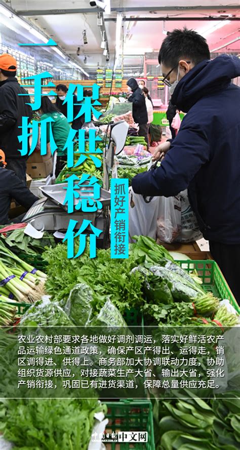 图说：疫情防控保供稳价两手抓，守稳百姓“米袋子”“菜篮子” 光明网