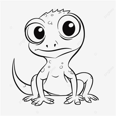 만화 아기 도마뱀 색칠 페이지 개요 스케치 드로잉 벡터 도마뱀 그리기 도마뱀 개요 도마뱀 스케치 Png 일러스트 및 벡터 에 대한 무료 다운로드 Pngtree