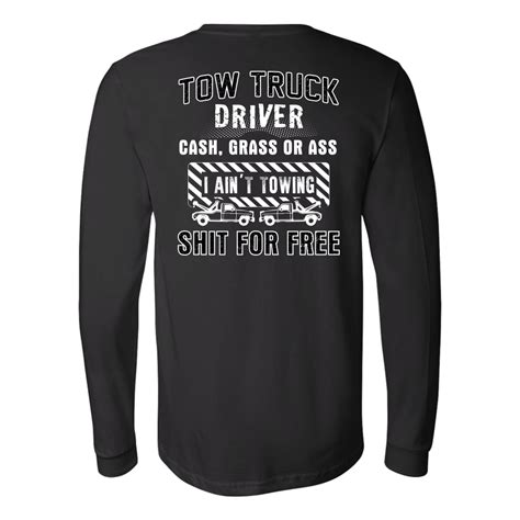Proud Tow Truck Driver Shirt Towlivesmatter