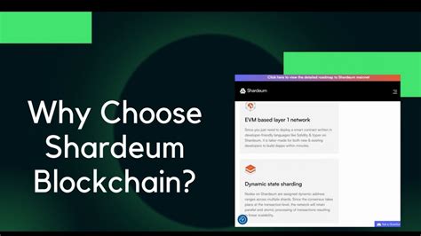 Why Choose Shardeum Blockchain YouTube
