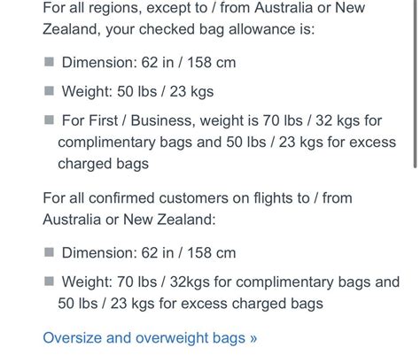 Higher Baggage Weight Allowance For Nzau Service Ramericanairlines