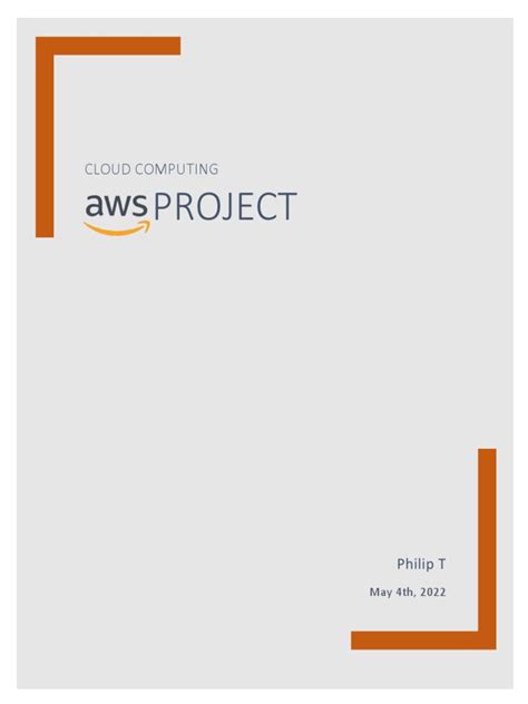 Pt Aws Project Pdf Cloud Computing World Wide Web