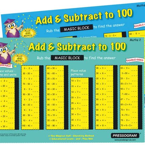 Add Subtract Maths Magic