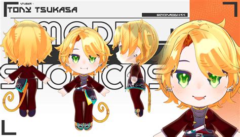 3d Chibi Vtuber Vrchat Avatar By Ciona Ciona Vgen
