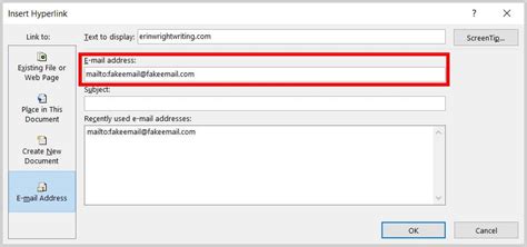 how do i create a hyperlink in word document operfcook