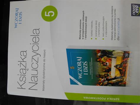 Wczoraj i dziś książka nauczyciela 5 HISTORIA 12458024495 oficjalne