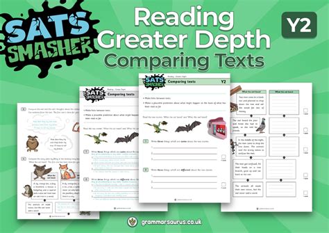 Y Sats Smasher Reading Greater Depth Comparing Texts Grammarsaurus