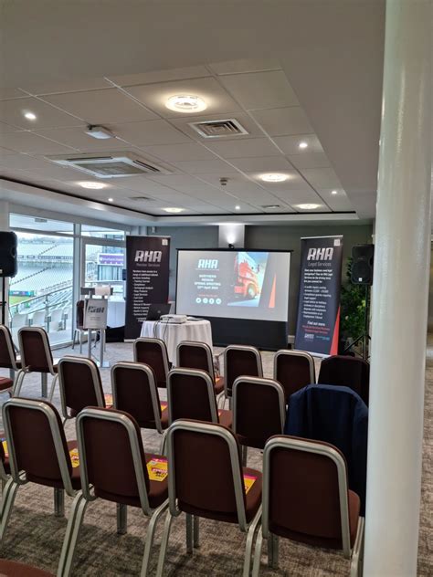 All Ready To Welcome The North East Rha Members At This Evenings Spring Briefing At Durham