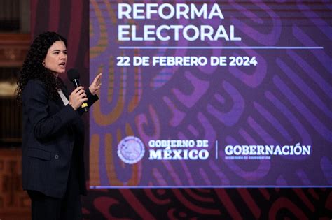 Reforma Electoral Del Presidente Fortalece La Democracia Luisa María