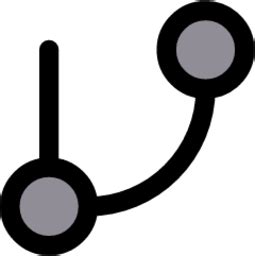Git Branch Line Icons Illustrations Iconduck