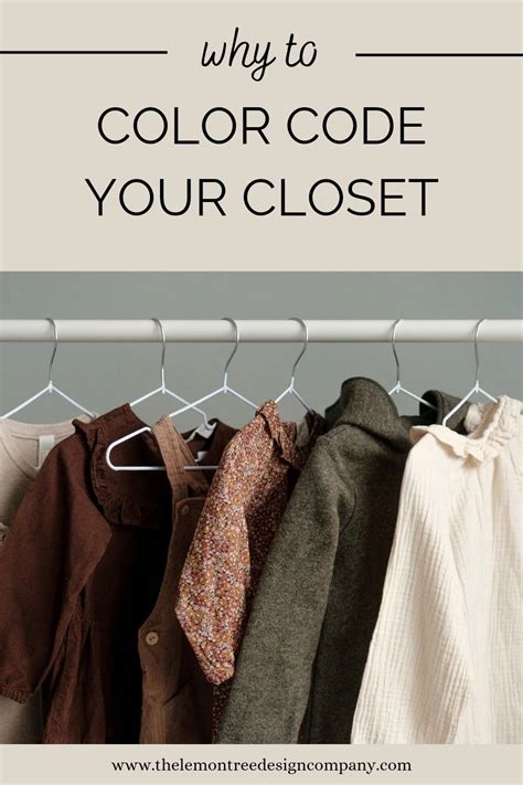 why to color code your closet color coding color coded closet small